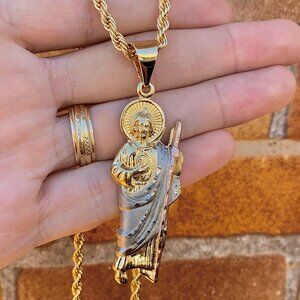 Prime Jewelry 269 | Jewelry | Brand New 4k Gold Filled San Judas ...